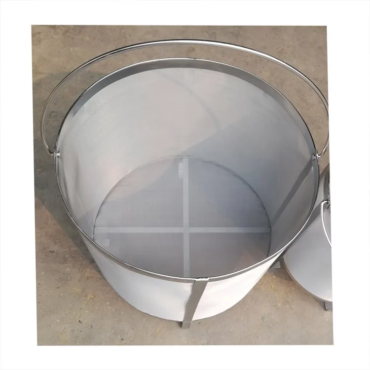 Stainless Steel Mesh Filter Bucket / Grain Basket / Hop Strainer - Buy ...