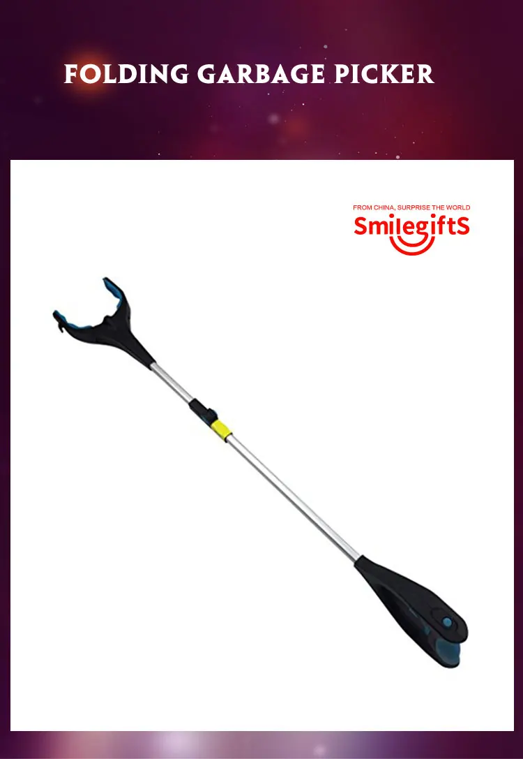 As Seen As Tv Foldable Gripper Litter Reaching Garbage Picker Tools ...