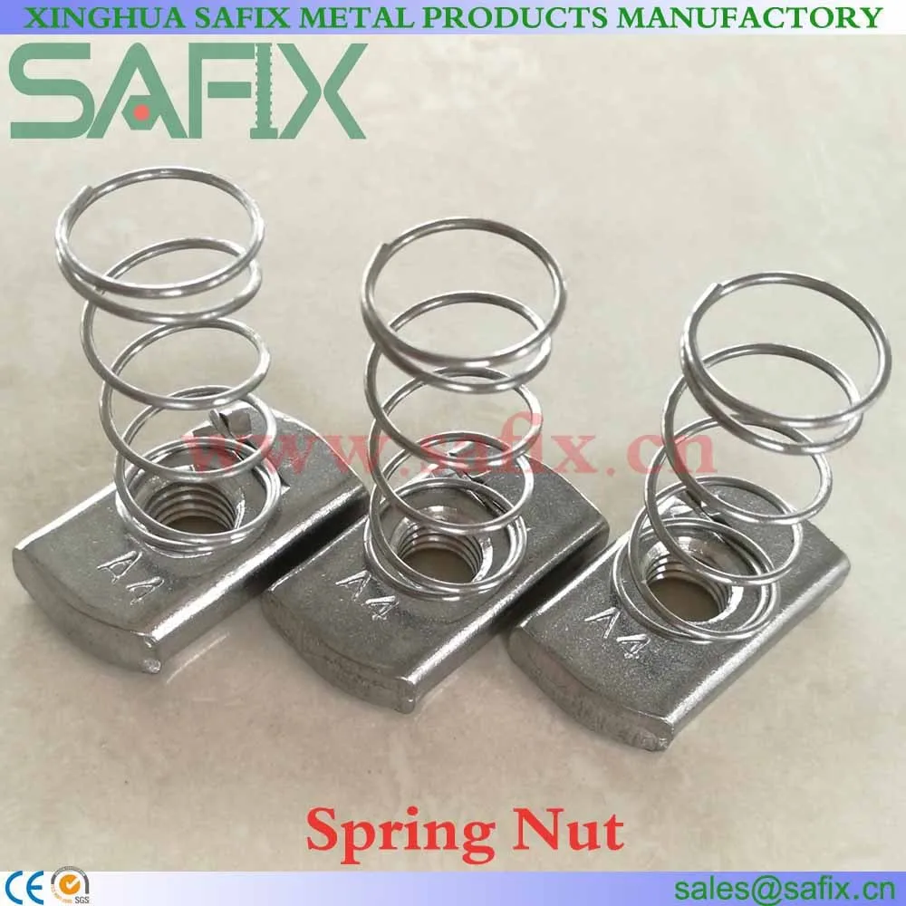 M6 M8 M10 M12 304 316 Stainless Steel Spring Nut - Buy Stainless Steel ...