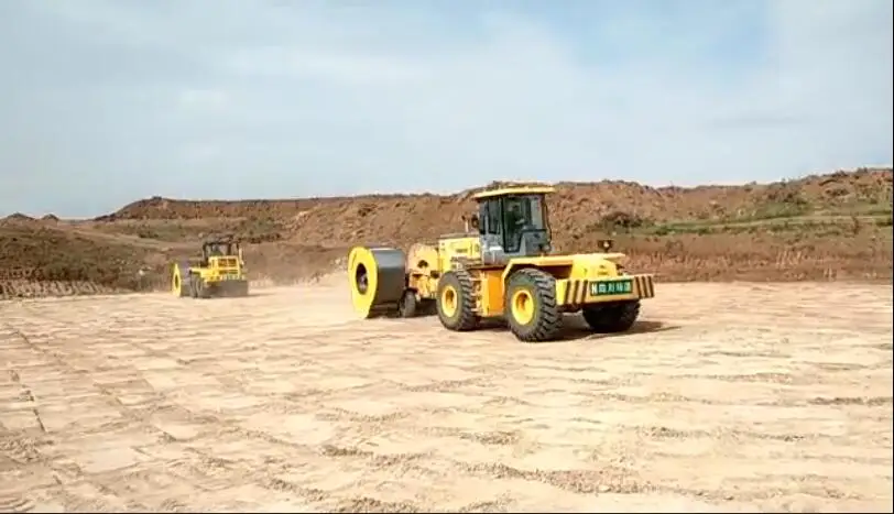 High Energy Impact Compaction - KEPAI Impact Compactor Roller