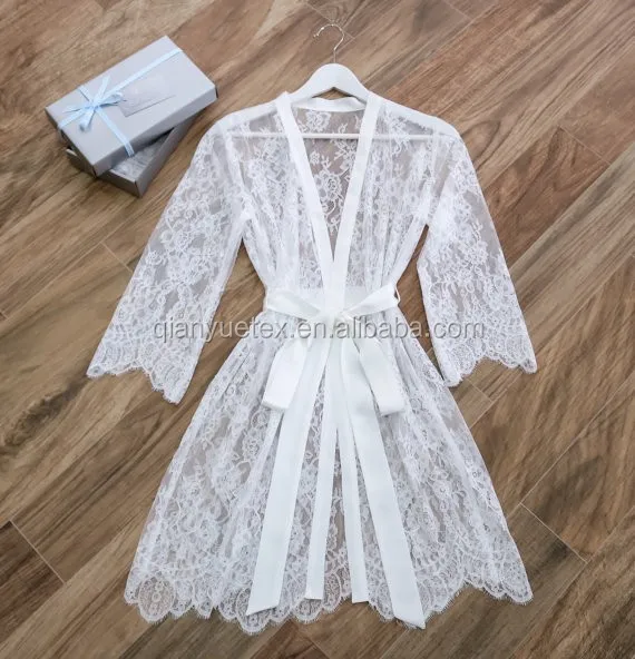 Wholesale Lace Women's Sexy Sheer Lace Robe| Alibaba.com