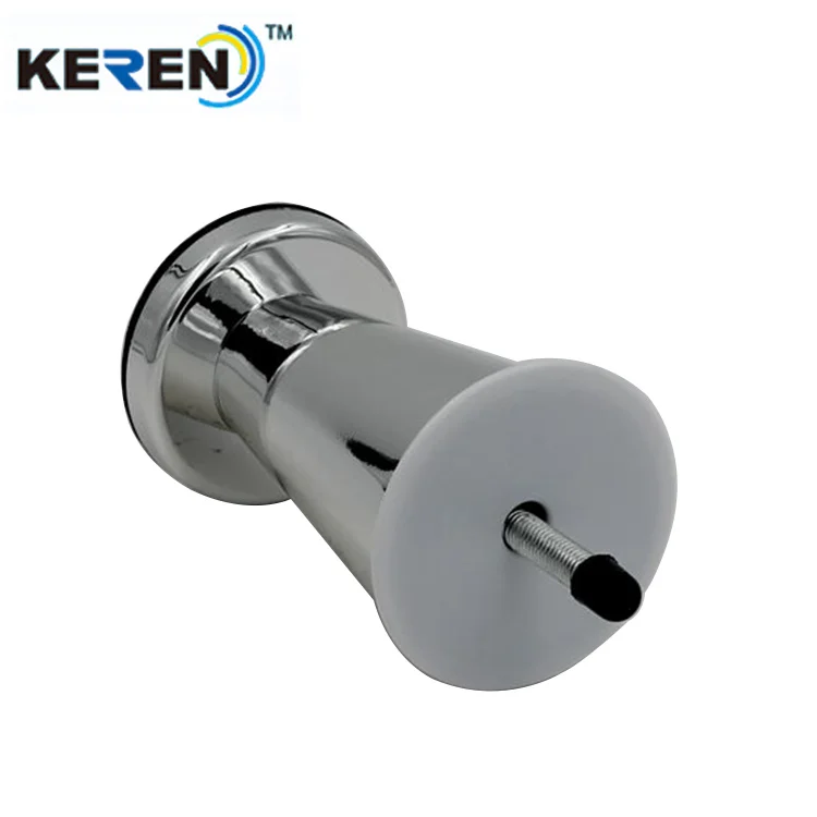 100mm Plastic Height Adjustable Chromed Screw Bed Legs