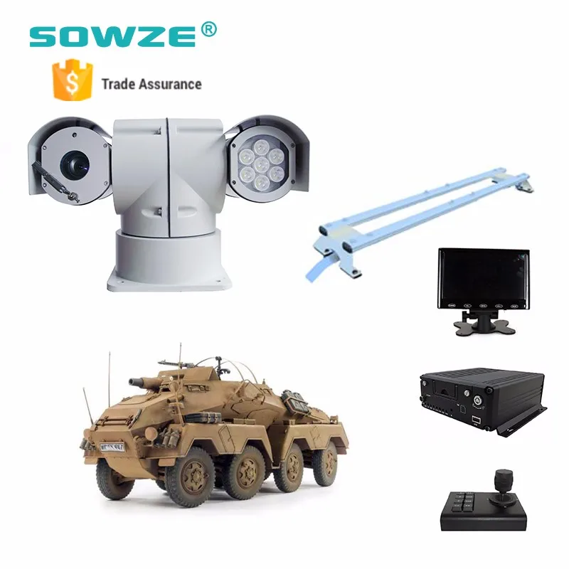360 Degree Around View Hd 2.0mp Ptz Camera System For Military Vehicle ...