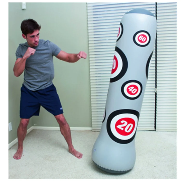 Heavy Duty Power Tower - Inflatable Punching Bag for Adults