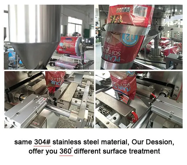 500g 1kg Dried Mango Packing Machine Pillow Bag 100g-1000g Granule ...