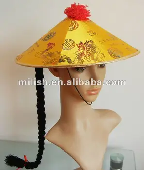 Party Cone Cooli Chinese Hat /ancient China Hat Mh-0580 - Buy Ancient ...