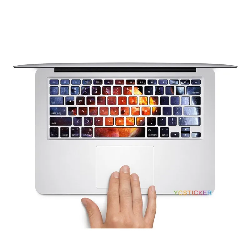 Wholesale Custom Laptop Keyboard Protective Decals Stickers Colored Keyboard Skins For Mac Air ...