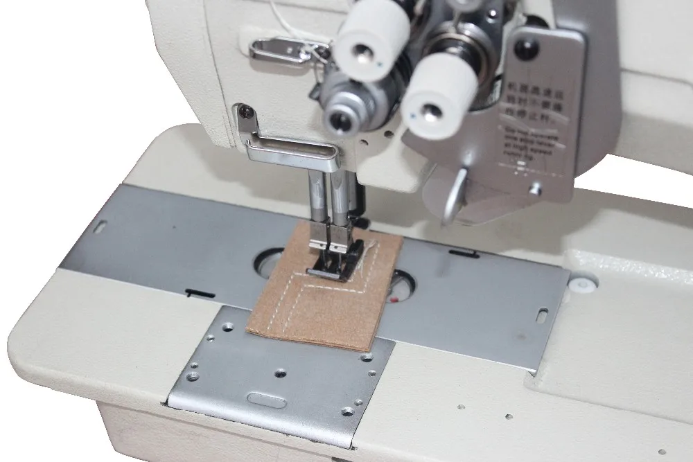 Double Stitch High Speed Industrial Garments Making Sewing Machine