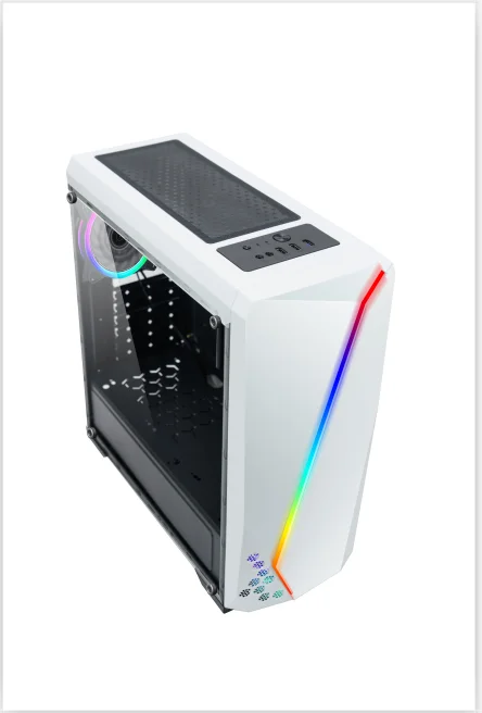 A63w Rgb Strip Lights Atx Gaming Case Support Rgb Rainbow Computer Case ...
