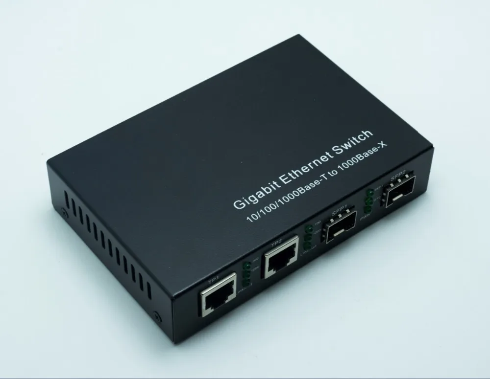 The 1000mbps 4 Port Gigabit Ethernet Switches With 2 Rj45 Port 10/100 ...