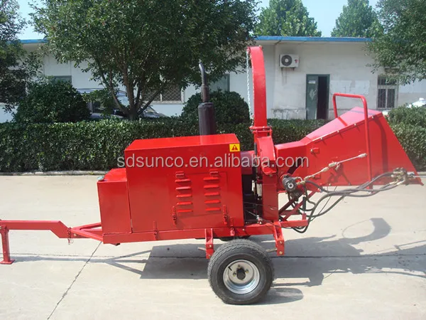 Farm Tractor Wood Chipper Shredder - Efficient & Durable