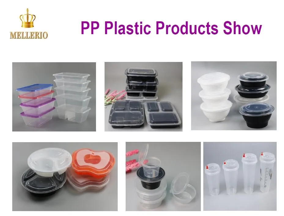 3 Compartment Disposable Plastic Food Container - Buy Disposable ...