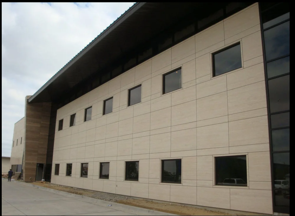 Project Building Facade Materials Beige Limestone Facade Exterior Wall ...