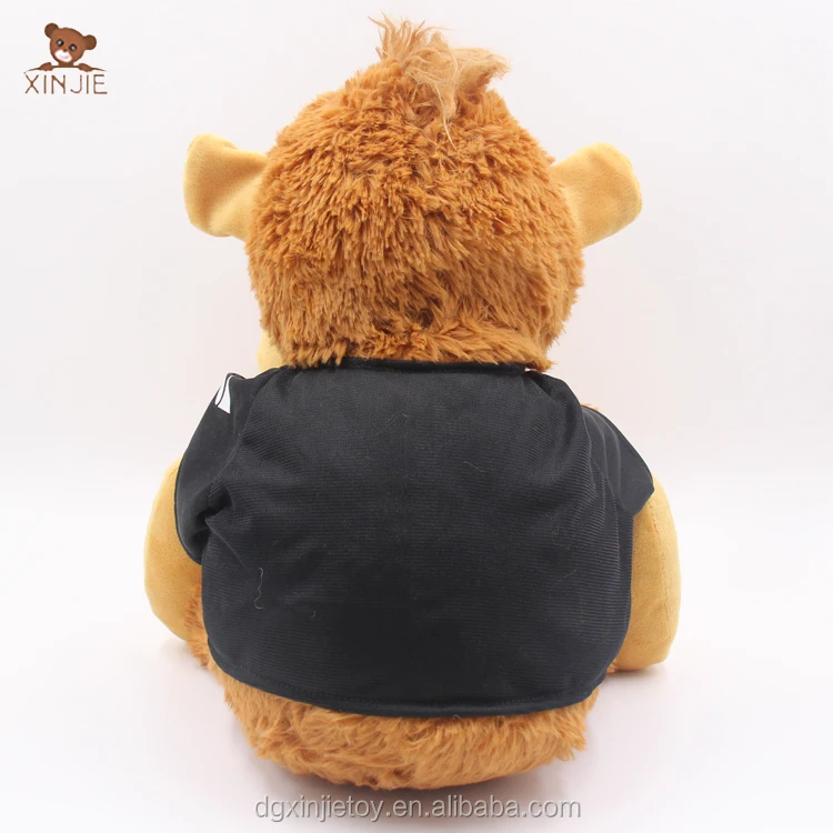 Customize Long Arm Magnet Plush Monkey Toy With T-shirt And Logo - Buy ...