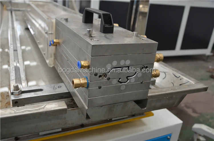 High Speed Pvc Plastic Plinth Skirting Board Production Line Machine ...