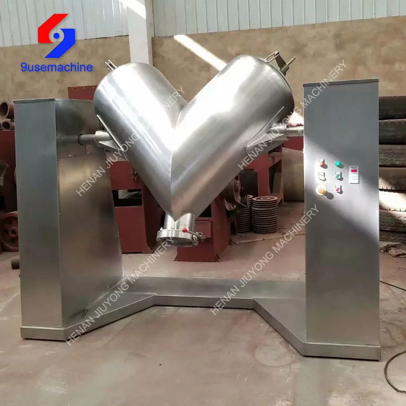 V Mixer Industrial Dry Powder Mixer For Chemical Food - Buy Dry Powder ...
