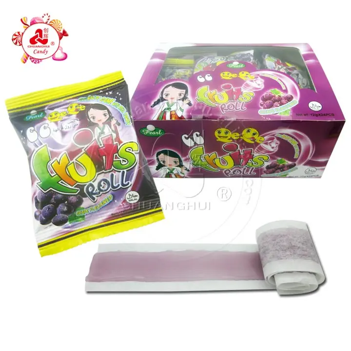 Cc Qeqe Gummy Roll / Fruit Roll Candy In Box - Buy Fruit Roll,Gummy ...