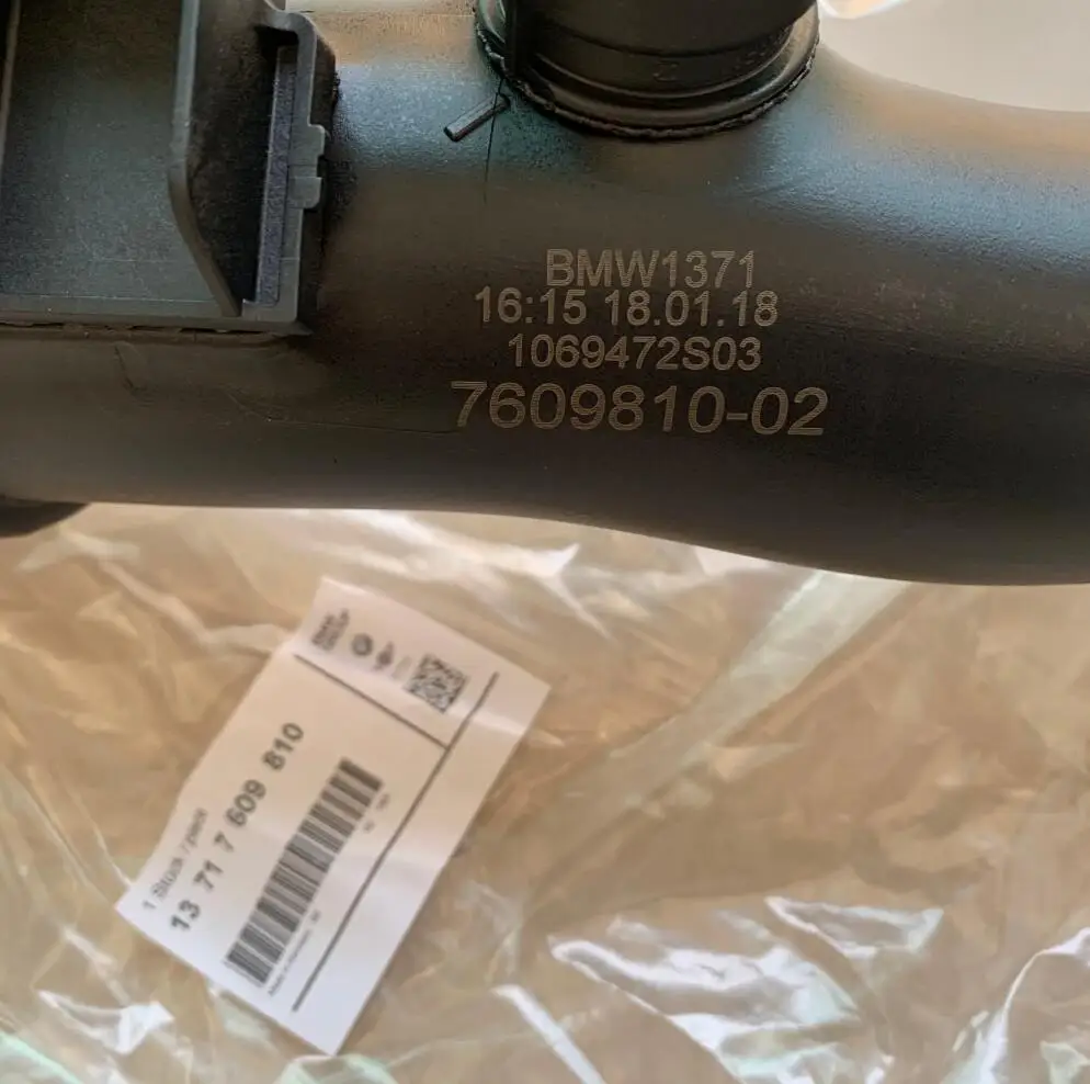 Turbocharger Intercooler Charge Air Duct Intake Hose For Bmw F01 F02 X6 ...