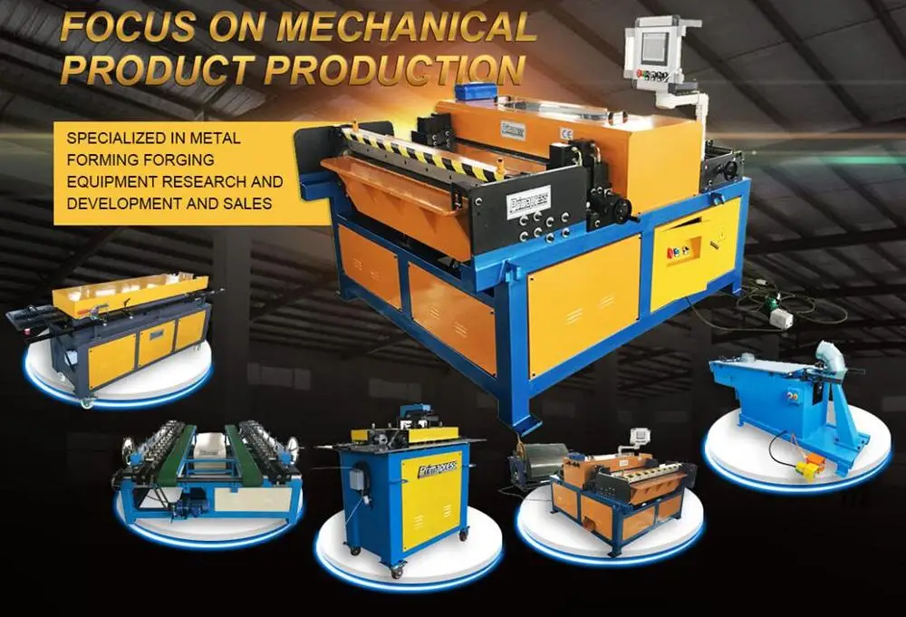 Post Tension Spiral Metal Sheet Duct Making Machine for HVAC