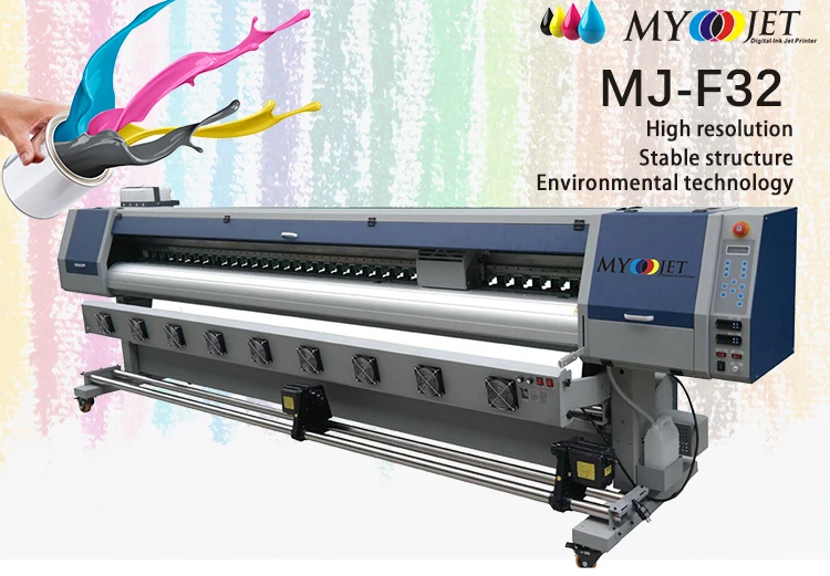 Chinese Large Format Printer 10ft Eco Solvent Printer Digital Flex ...