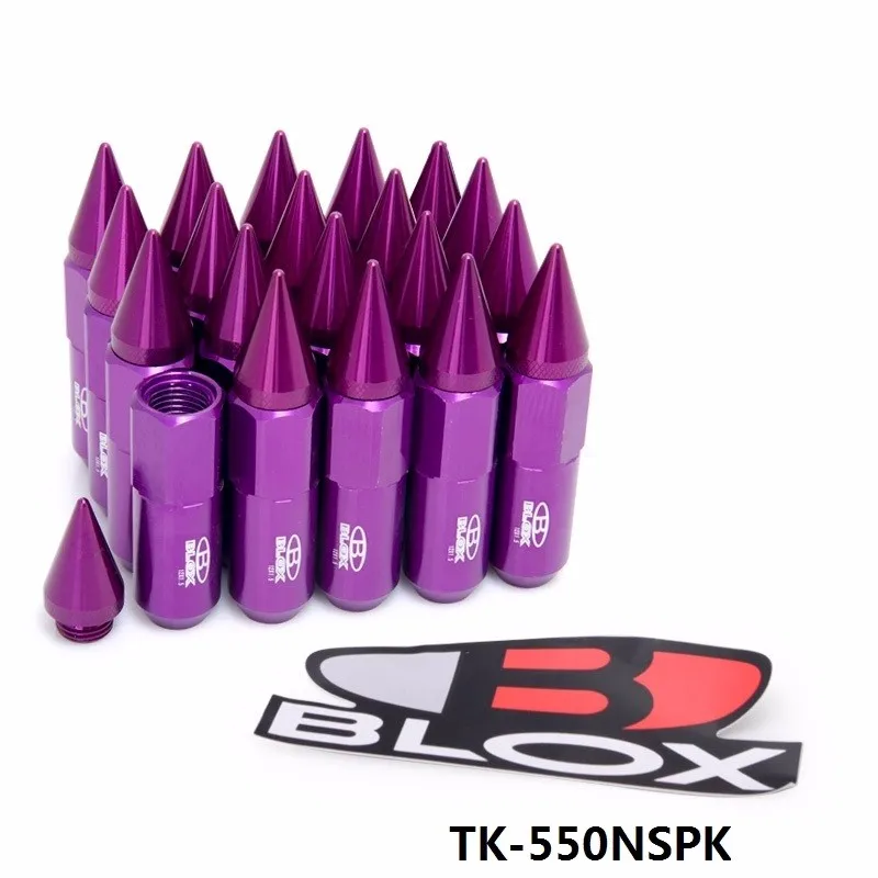 Blox M12x1.5 & M12*1.25 Extended Tuner Wheels Rims Lug Nuts With Spikes ...