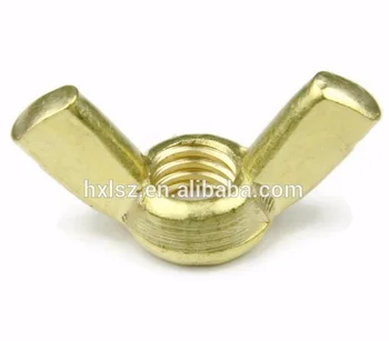 Din 314 Din 315 M2.5 M3 M4 M5 M6 M8 M10 M12 Steel Brass Plated ...