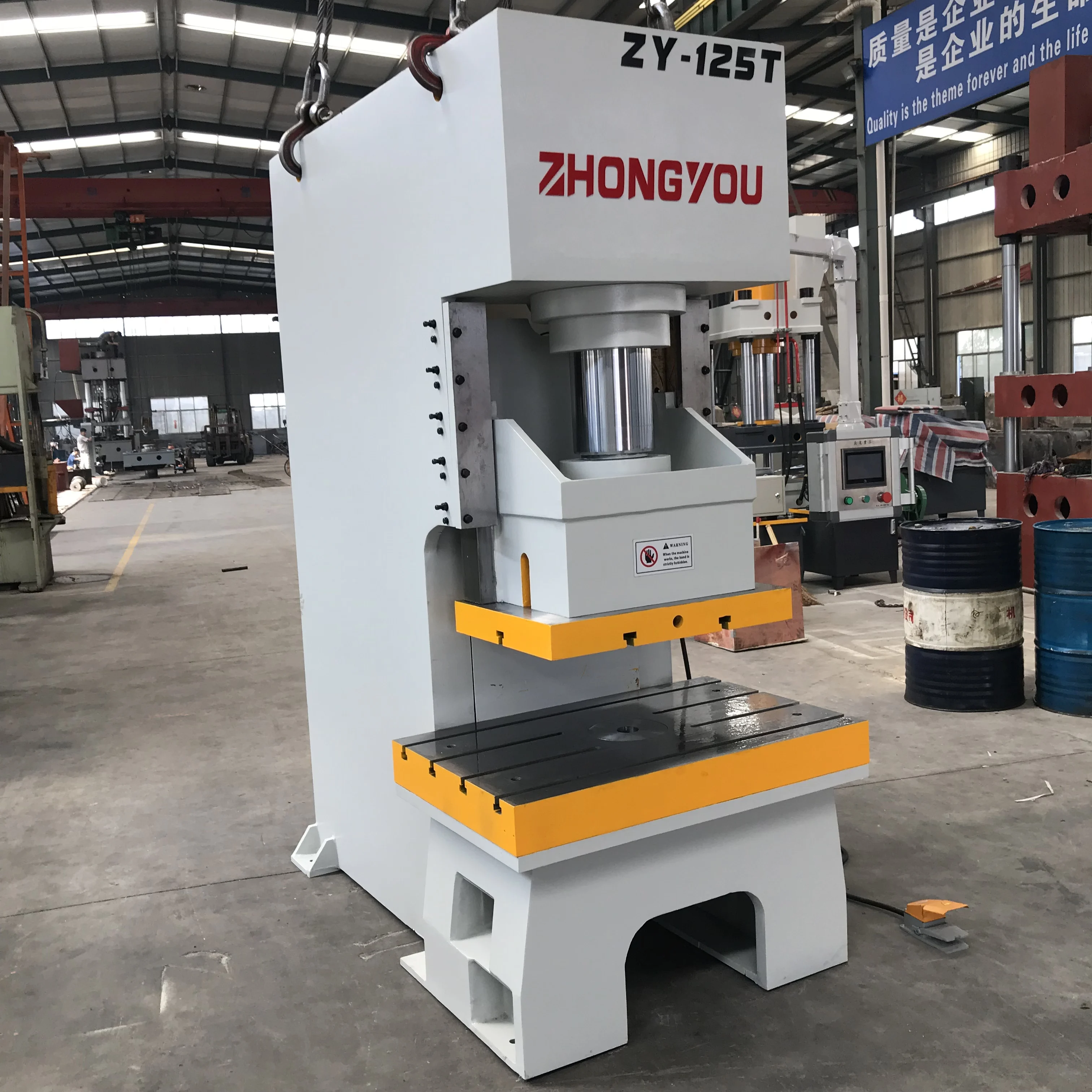 CNC 125 Ton Hydraulic Stamping Press Machine for Metal Sheet