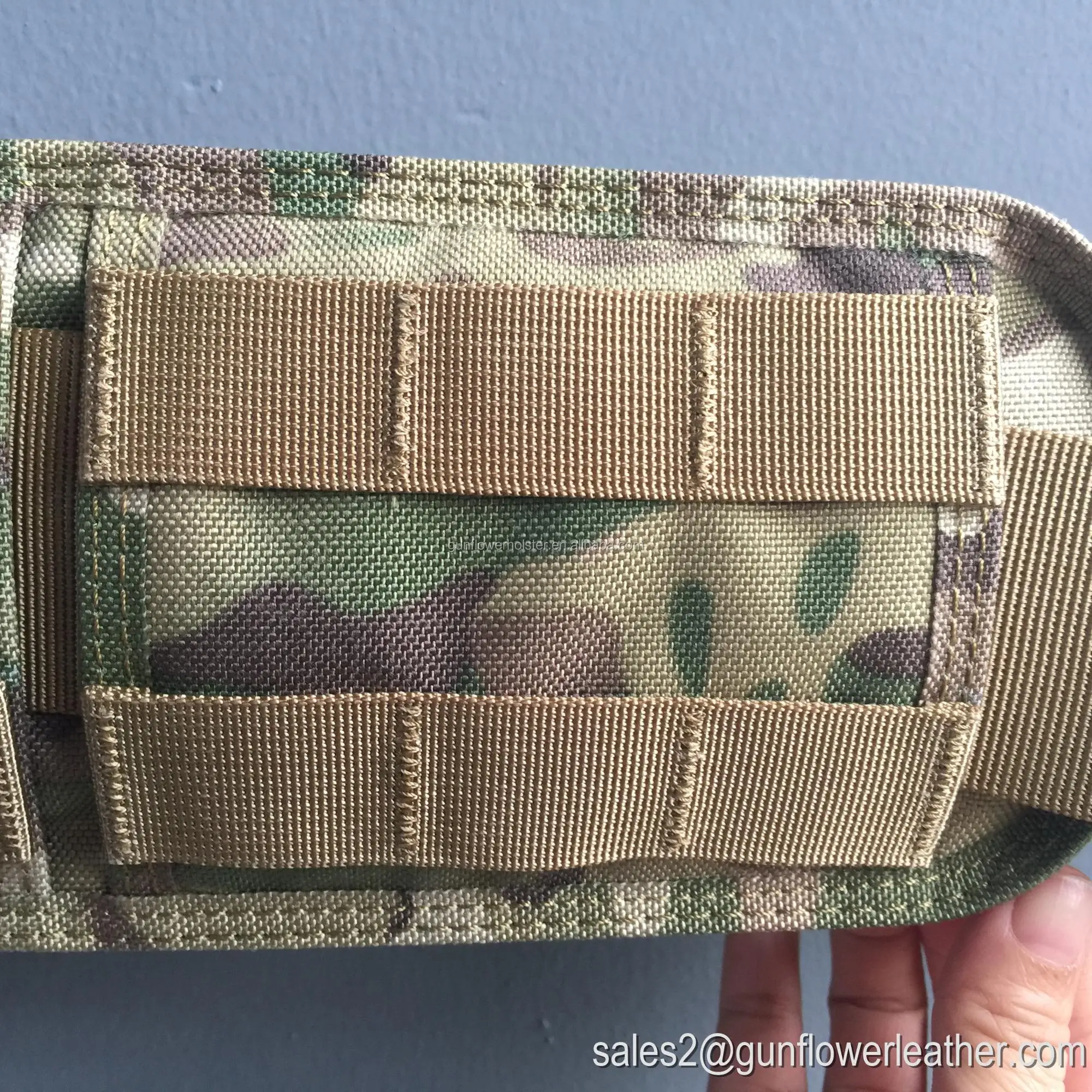 Tactical Padded Molle System Waist Belt Gear Battle Combat Multi ...
