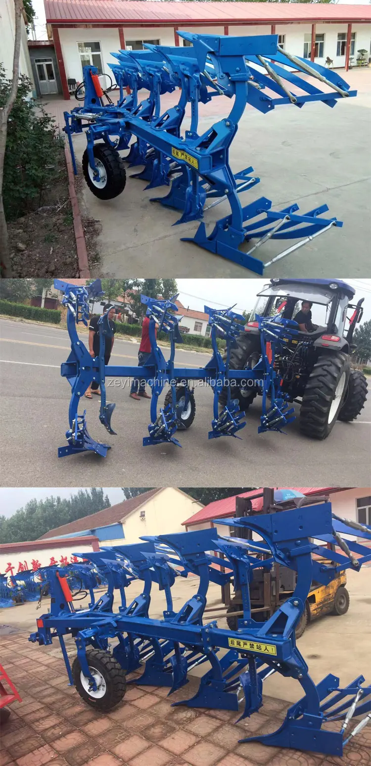 Hydraulic Reversible Slatted Mouldboard Furrow Plow - Buy 3 Point Hitch ...