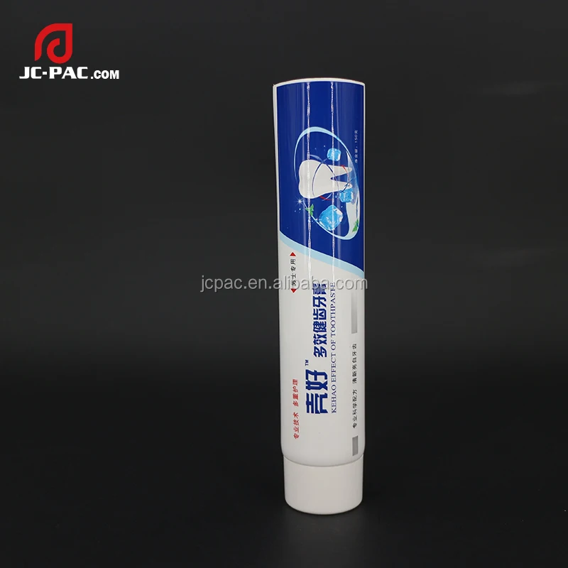 Empty Plastic Toothpaste Tube With Screw Cap Toothpaste Tube Packaging ...