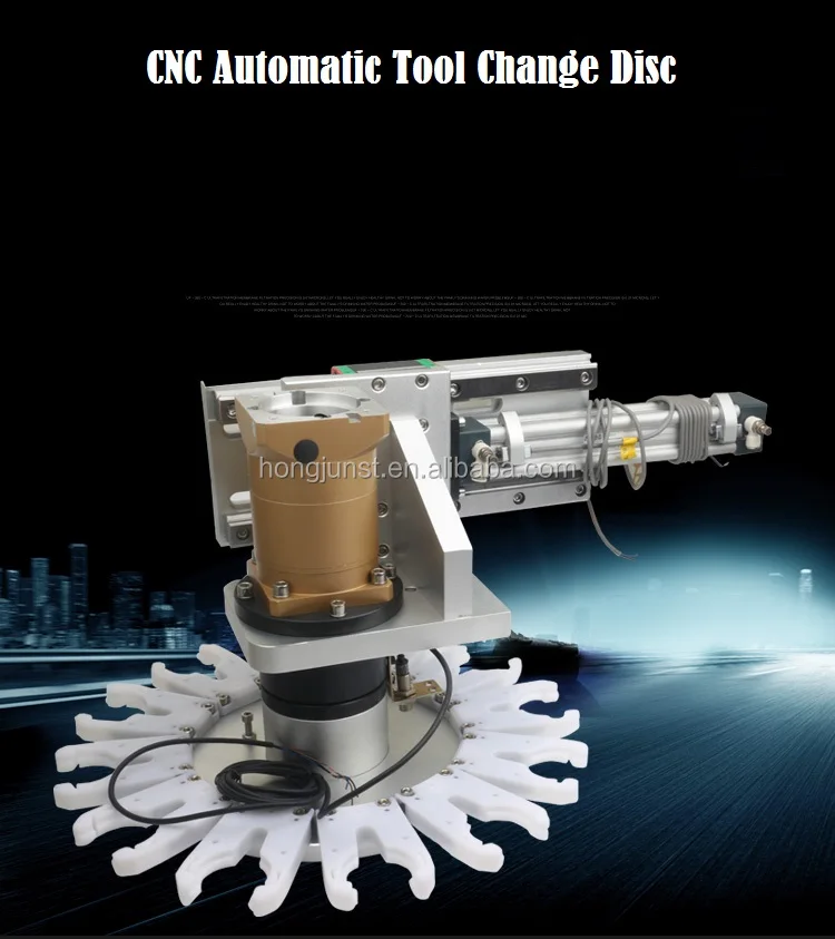 Engraving Machine Automatic Tool Changer Cnc Spindle Motor Cutter Disc ...