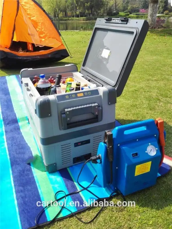 12v 24v Portable Car 50l Battery Powered Mini Fridge - Buy Battery ...