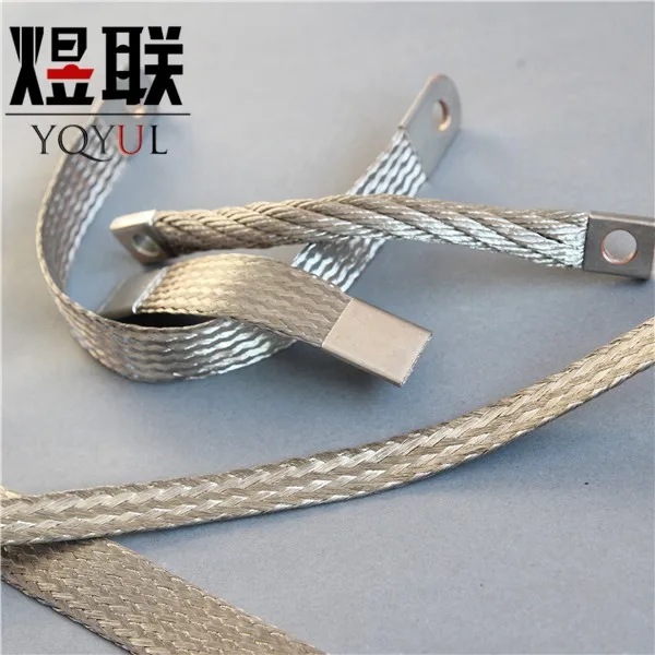Braided Copper Earthing Braid Grounding Connector - Buy Braided ...
