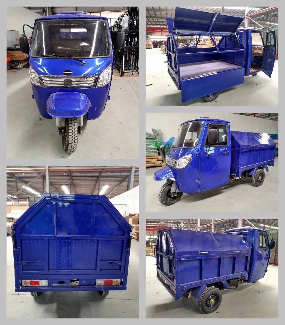 China Hot Customized Garbage Tricycle 3 Wheel Motorcycle With Trash Can ...