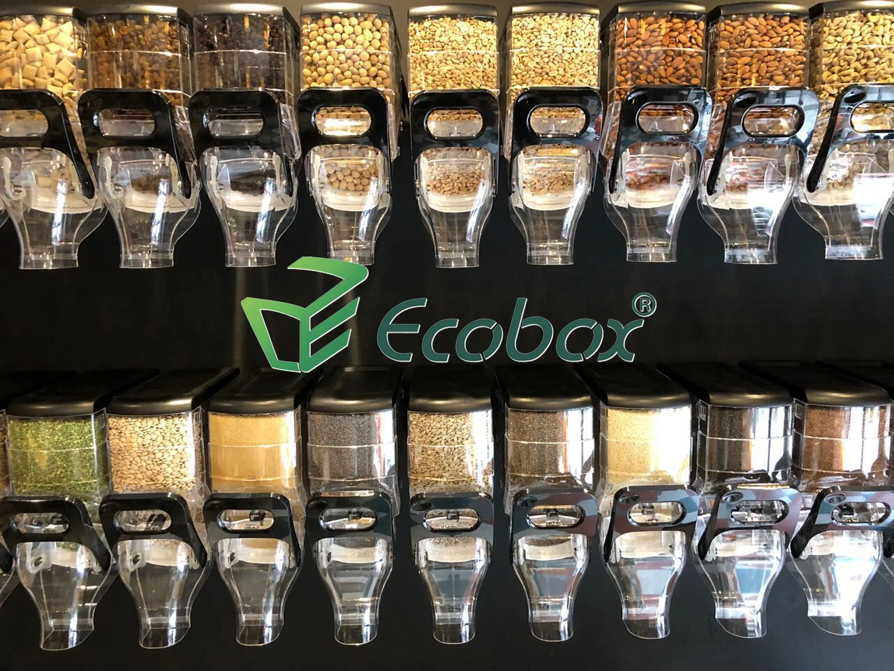 Wholesale Bulk Food Gravity Dispenser - Modern & Transparent