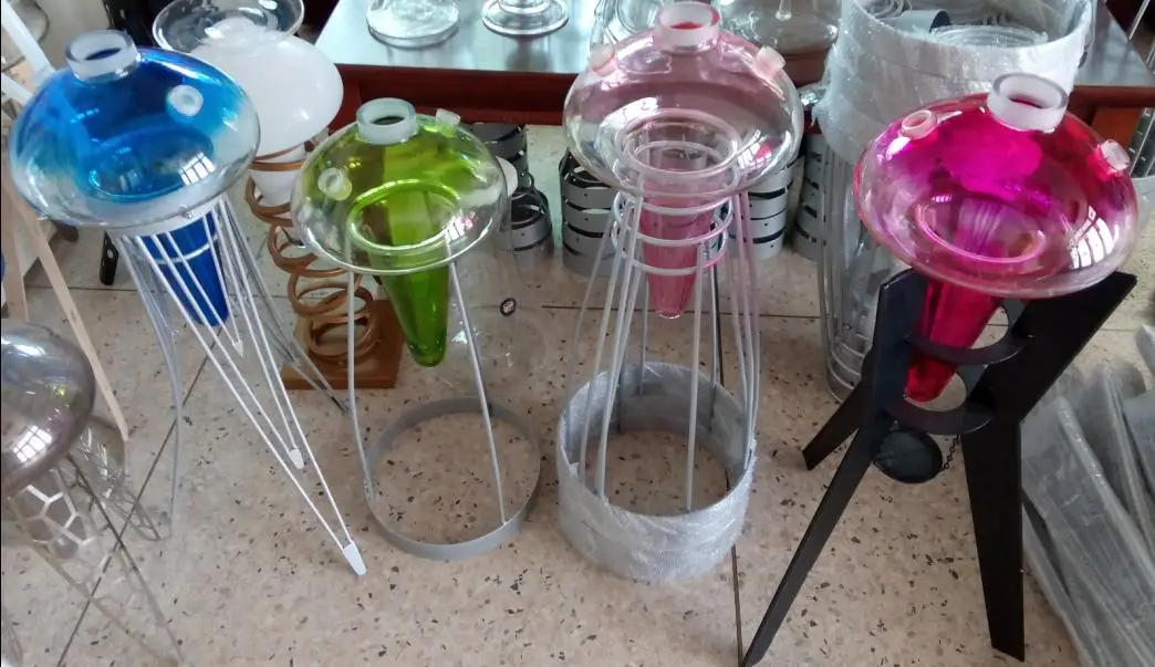 Hookah Wholesale New Shape Glass Hookah With Metal Stand,Big Glass ...