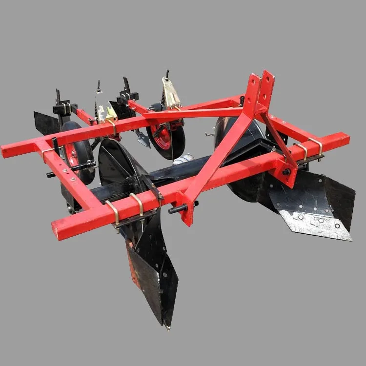 Small Tractor Mounted Plastic Mulch Applicator Laying Ridger Laminating ...