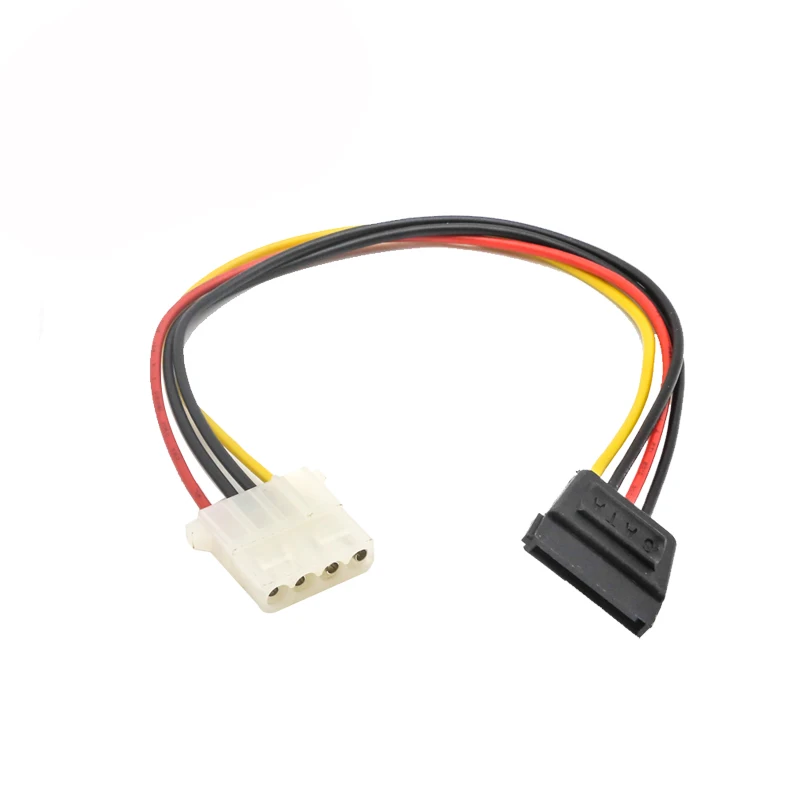 220v Molex 8981 4 Pin to SATA Power Adapter Cable - Custom Made