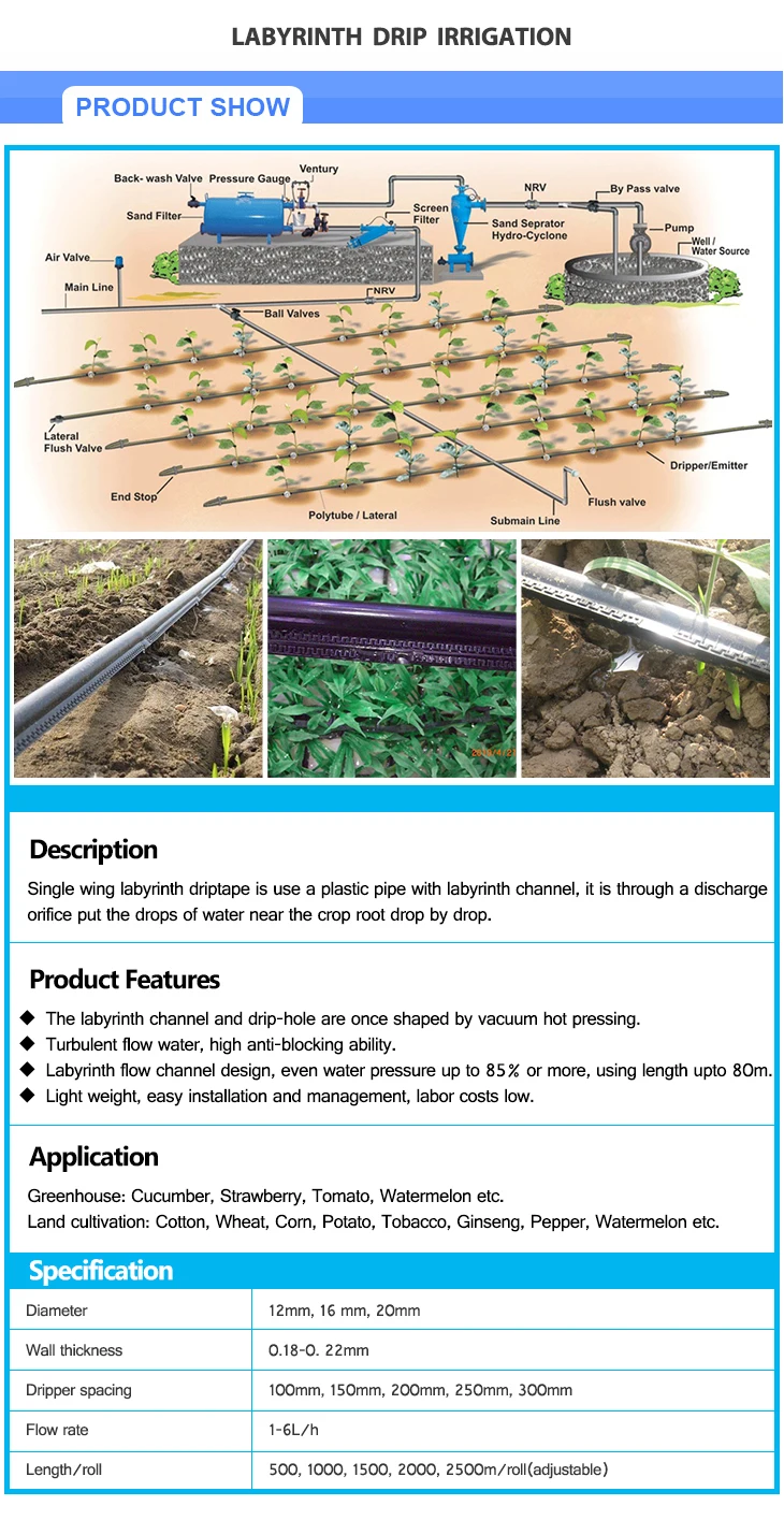 Vodar Pathfinder Drip Tape For Drip Irrigation System - Buy Drip ...