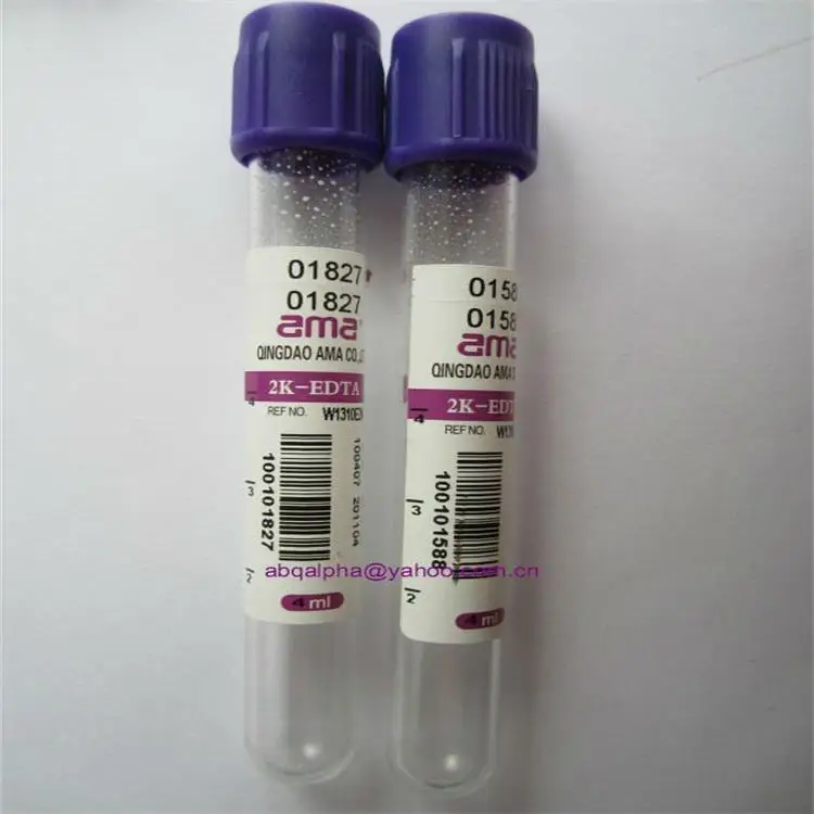 Einweg Bd Vacutainer Edta K2 K3 Vakuum-blutentnahmeröhrchen - Buy ...