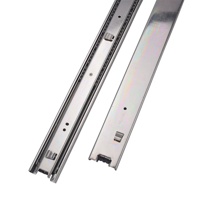 Metal Drawer Slide Rail For Slide Out Drawer Heavy Loading Hook Ball ...