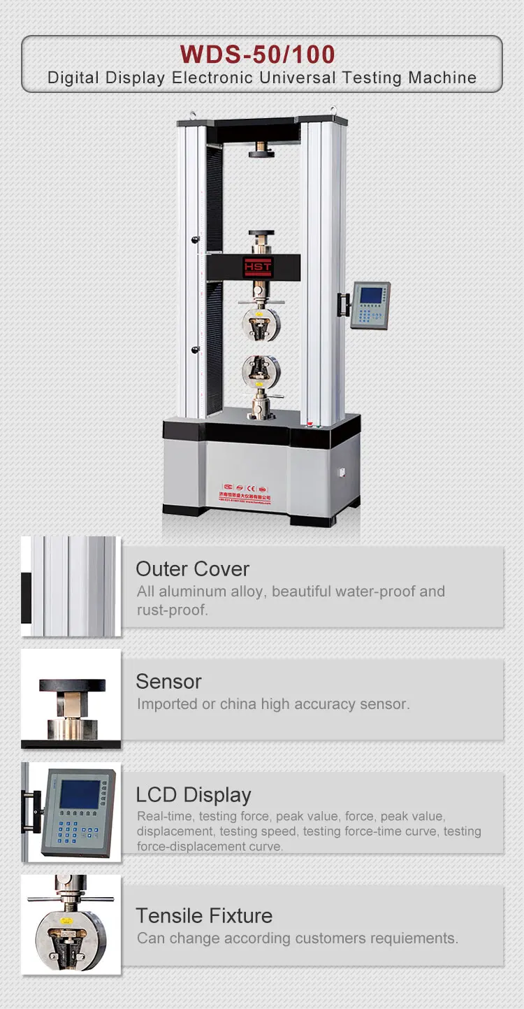 Manual Tensile Testing Machine 30KN / Parts of Universal Testing ...