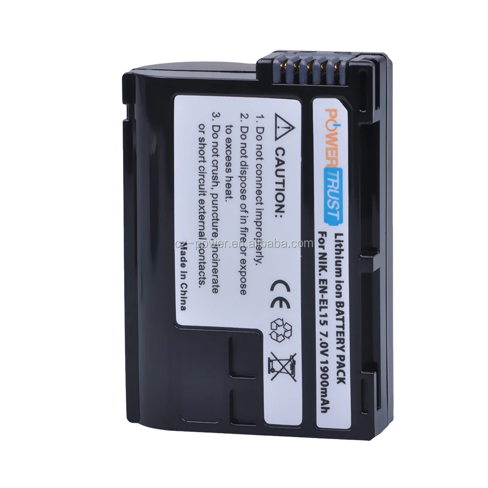 Nikon D7000 Battery Pack EN-EL15 - OEM 1900mah Power