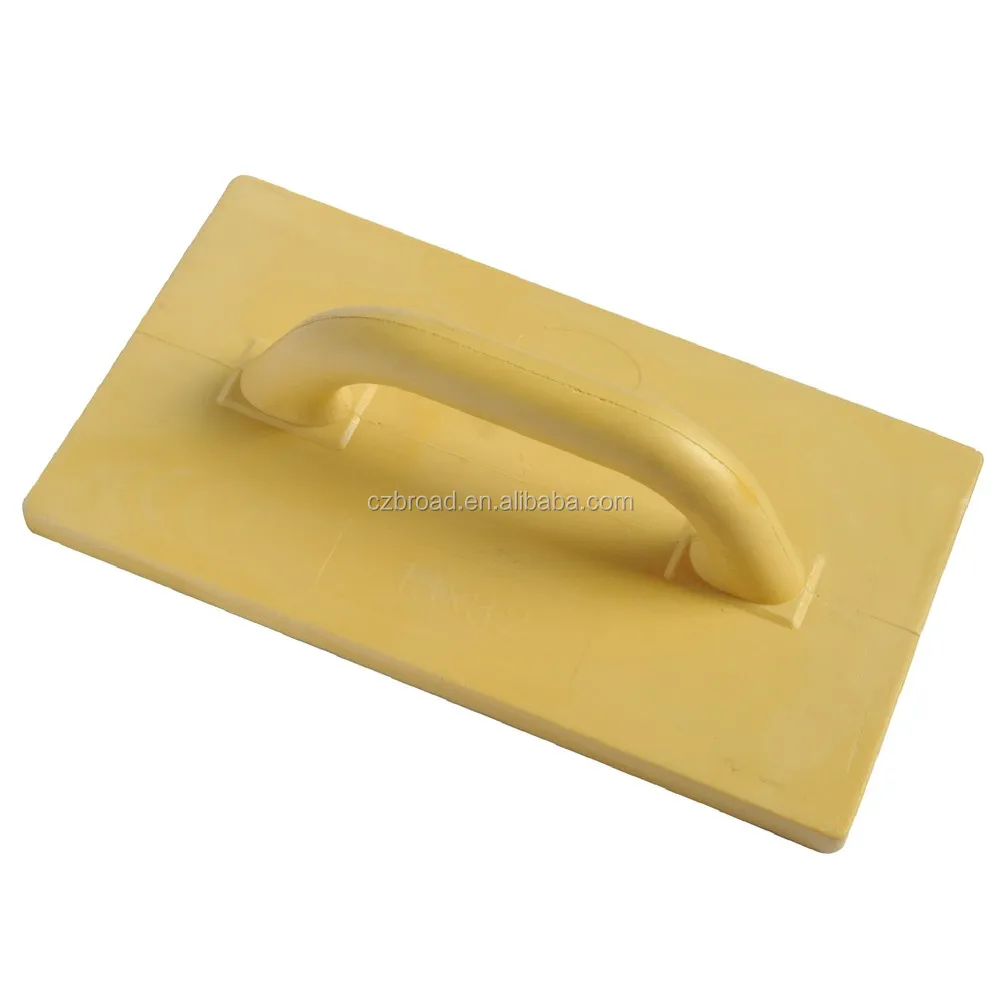 18 * 32 Light Yellow Polyurethane Plastic Trowel For Construction - Buy ...