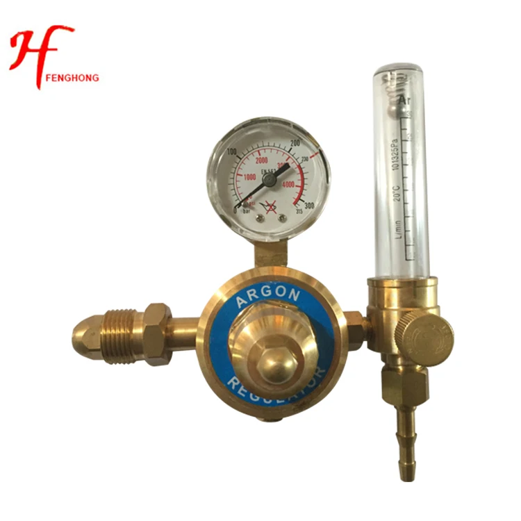 Adjustable Gas Regulator with Meter - Precision & Safety