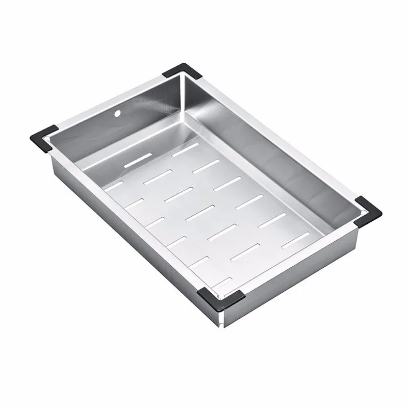 Undermount Handmade Single Bowl Stainless Steel Kitchen Sink Overflow ...