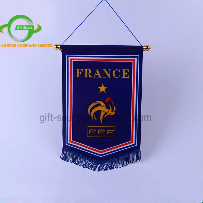 Personalizar las banderas de fútbol bandera decorativa colgante bandera ...