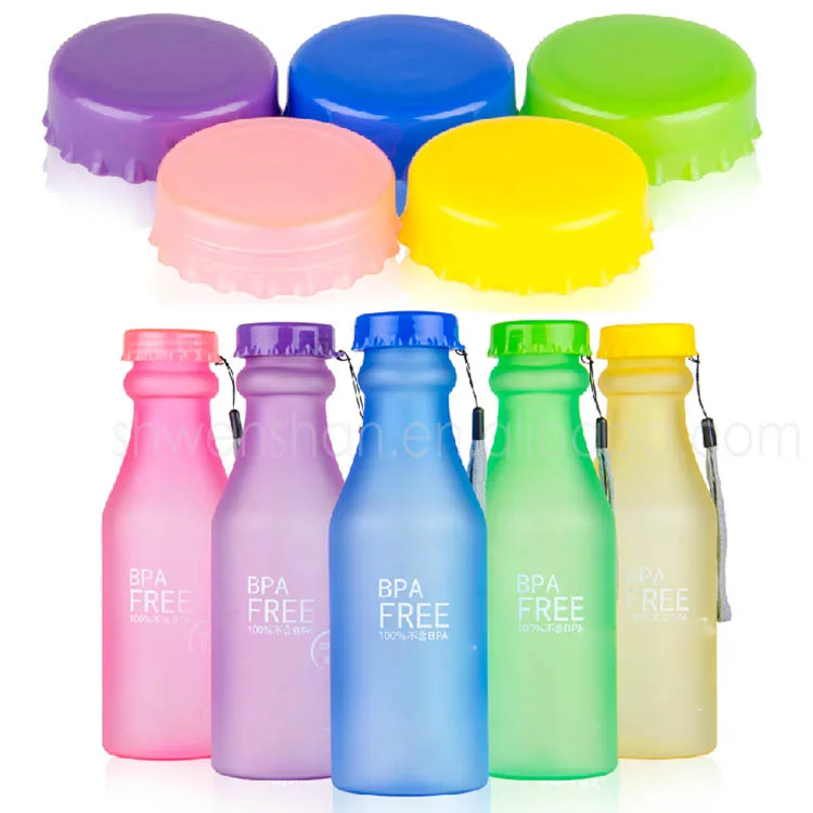Flask Shaped Plastic Water Bottle In Different Shapes - Buy Plastic ...