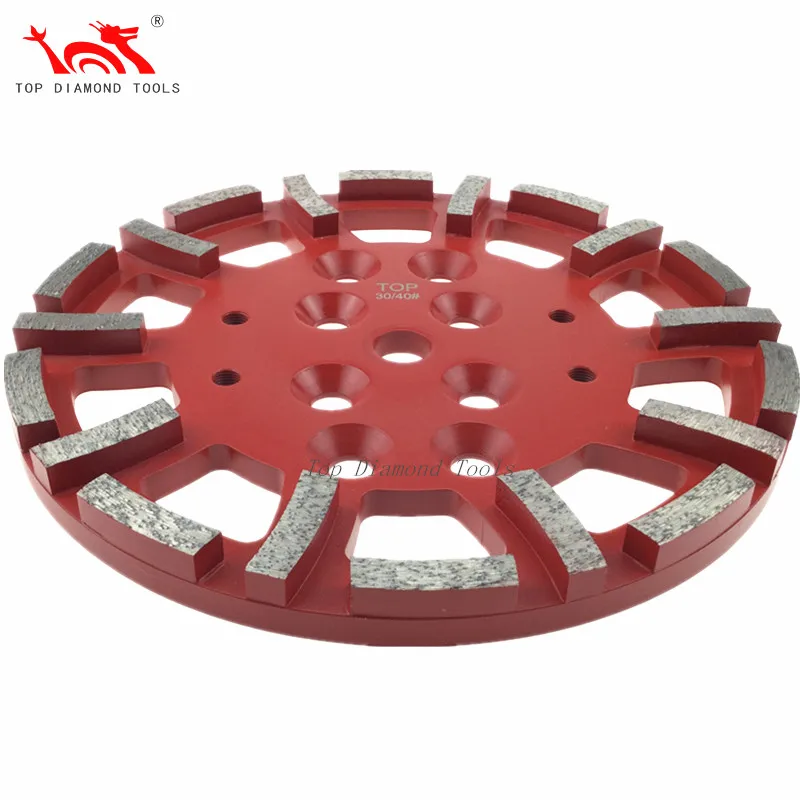 10 Inch Concrete Diamond Grinding Disc For Concrete Grinding - Buy 10 ...