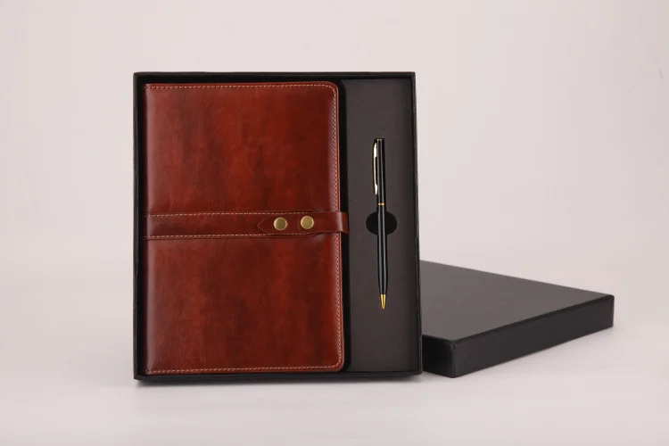 Luxury Custom Diary Notebook Gift Set With Pen And Box For Gift - Buy ...